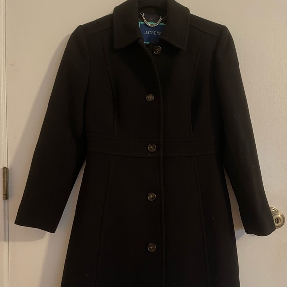 J. Crew | Jackets & Coats | Italian Doublecloth Wool Lady Day Coat ...